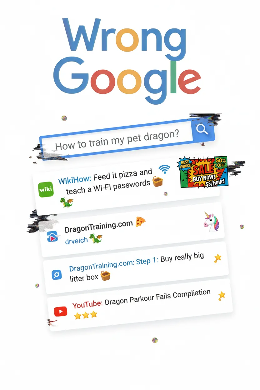 Wrong Google | Astrocade