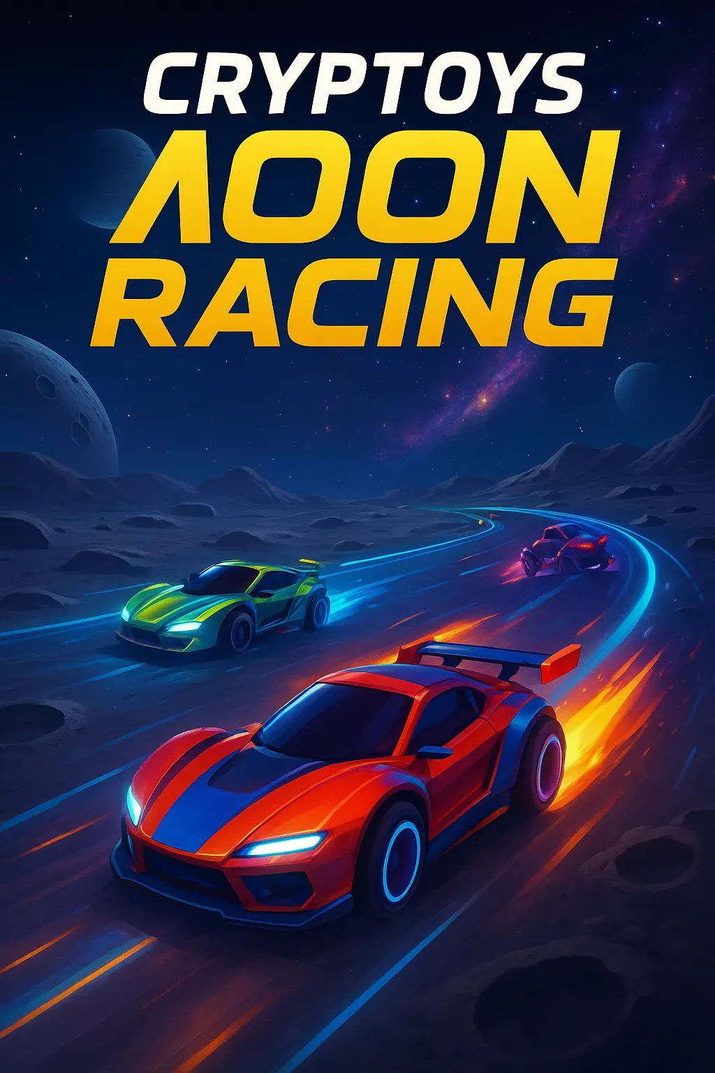 Cryptoys Moon Racing | Astrocade