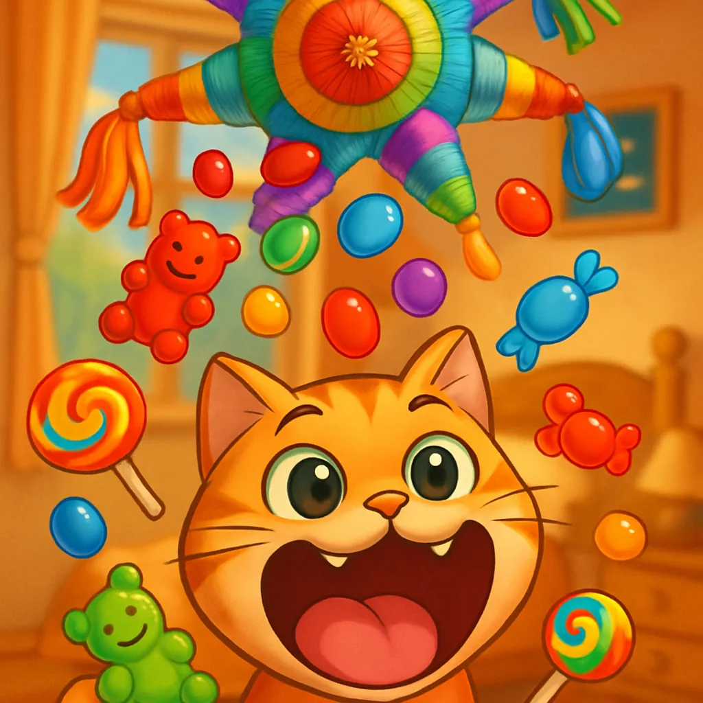 Piñata Purr-fection | Astrocade