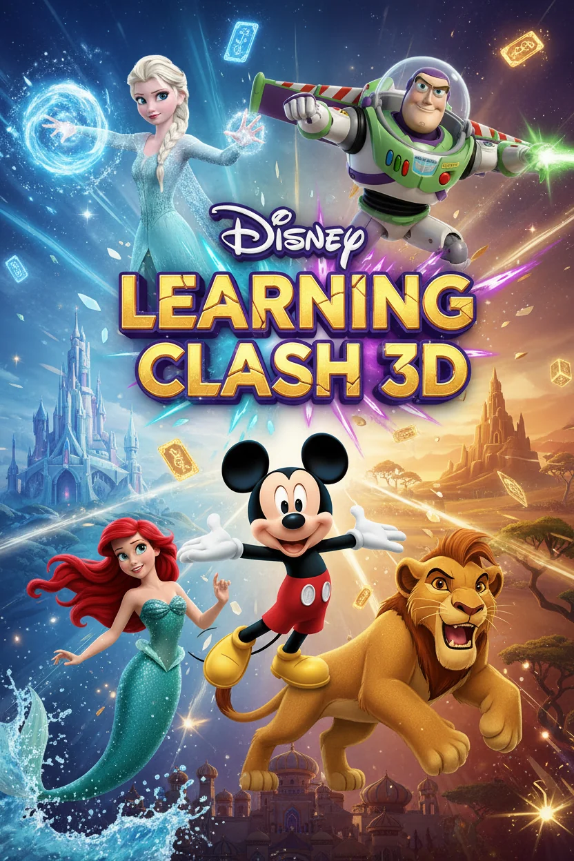 Disney Learning Clash 3D | Astrocade