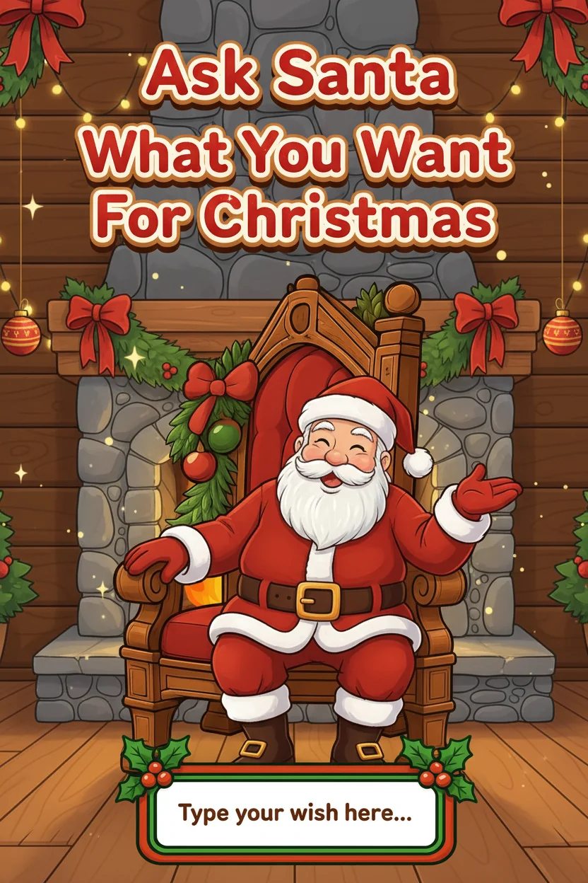 Ask Santa What You Want For Christmas | Astrocade