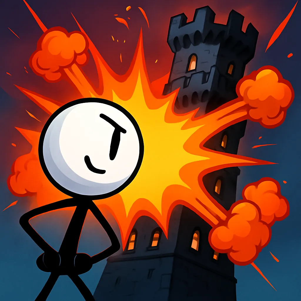 Henry Stickman: Attacking the Tower | Astrocade