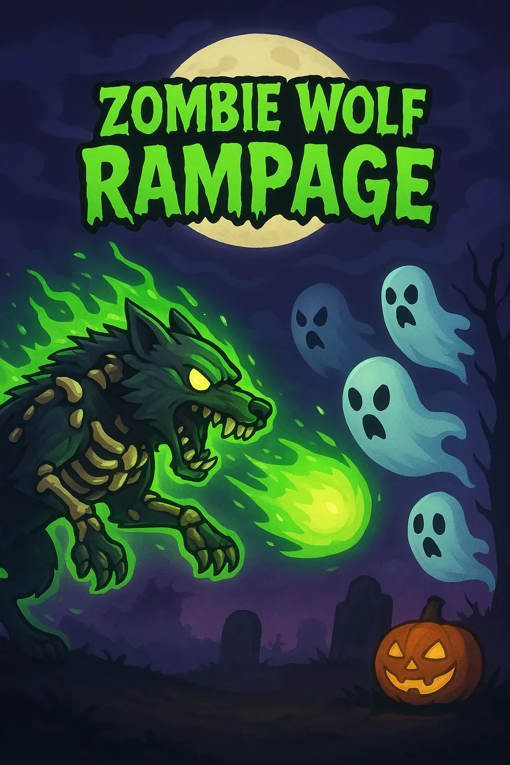 Zombie Wolf Rampage | Astrocade