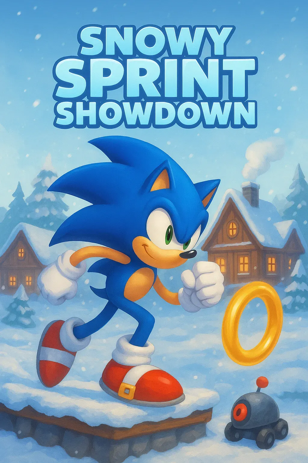 Snowy Sprint Showdown | Astrocade