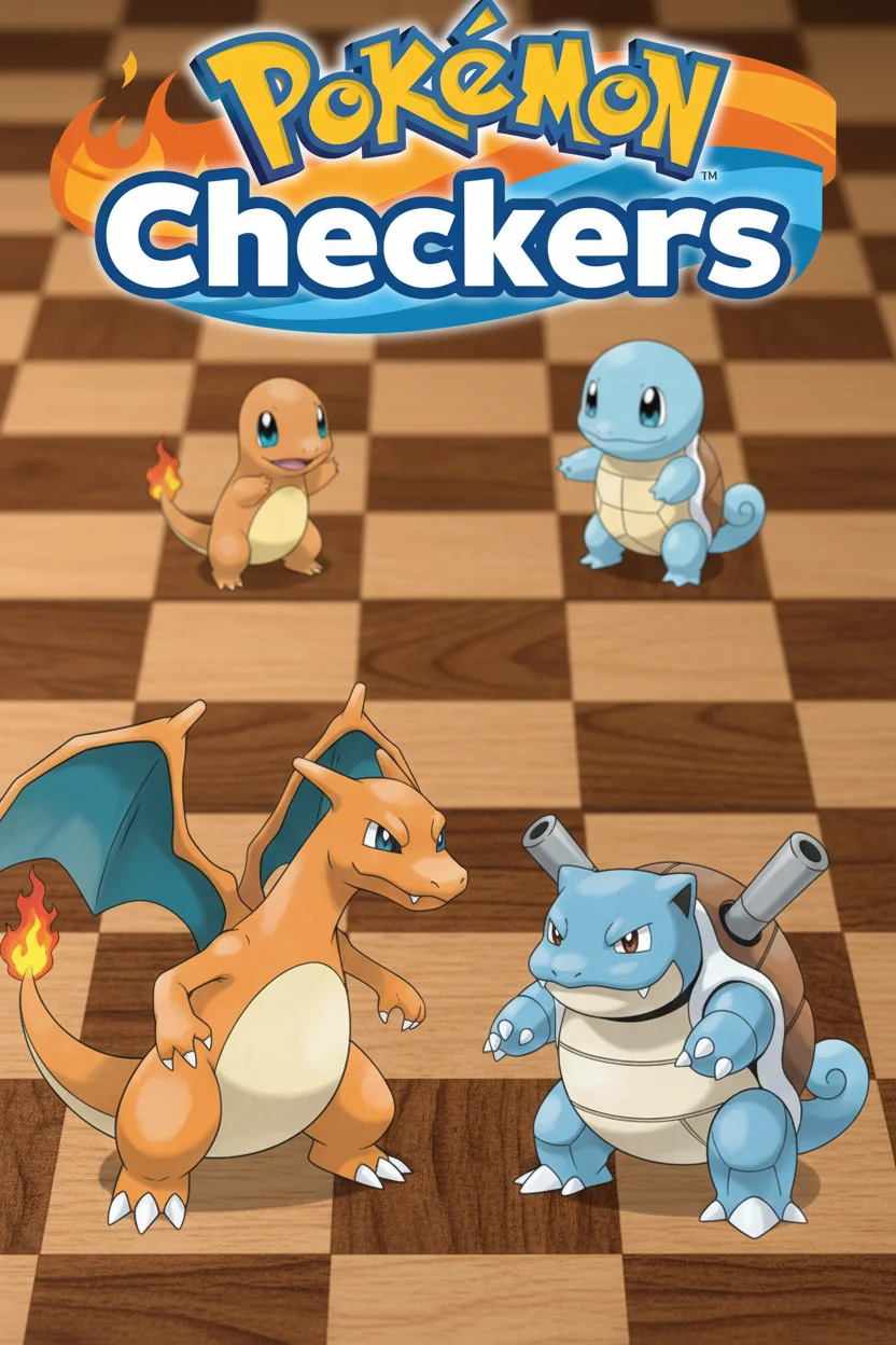 Pokémon Checkers | Astrocade