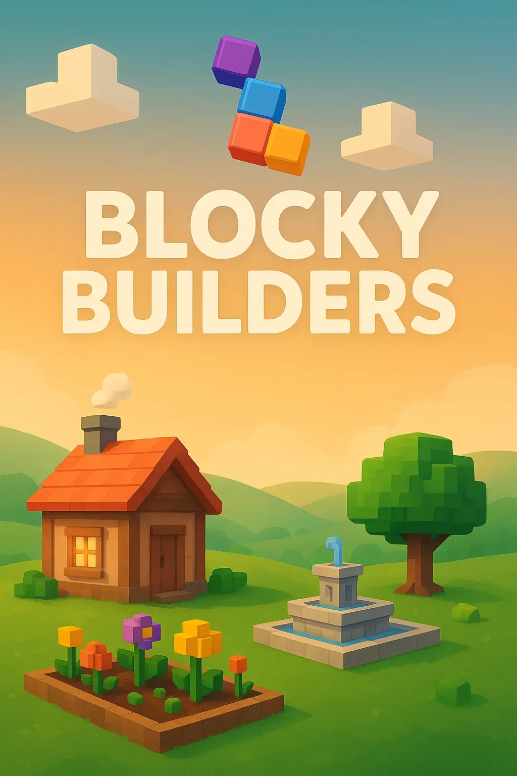 Blocky Builders | Astrocade