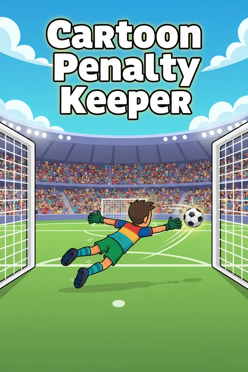 Cartoon Penalty Keeper | Astrocade