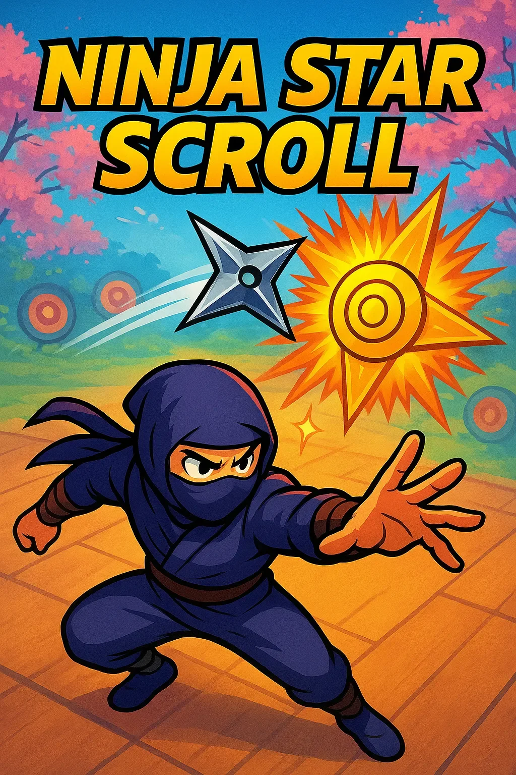 Ninja Star Scroll | Astrocade