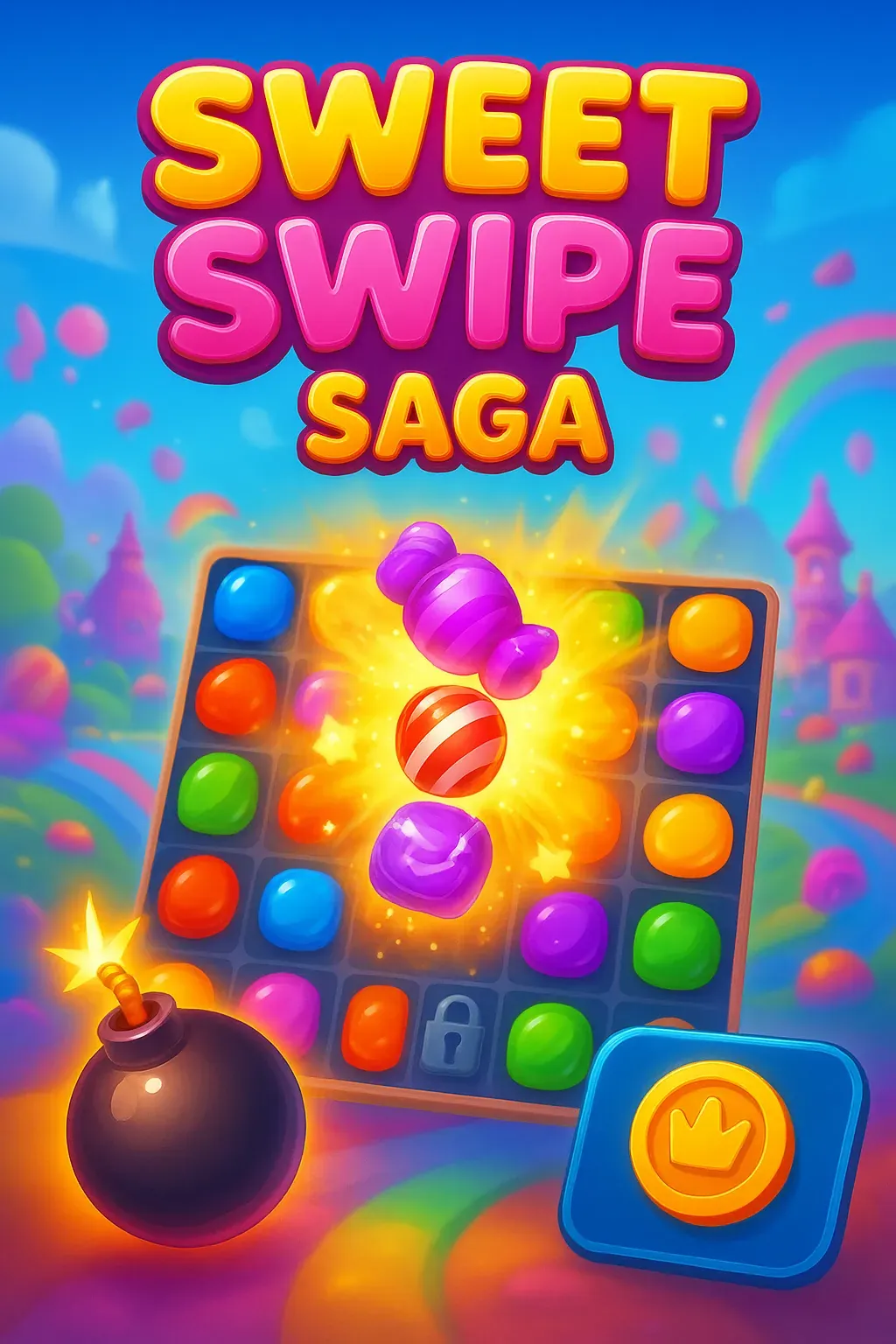Sweet Swipe Saga | Astrocade
