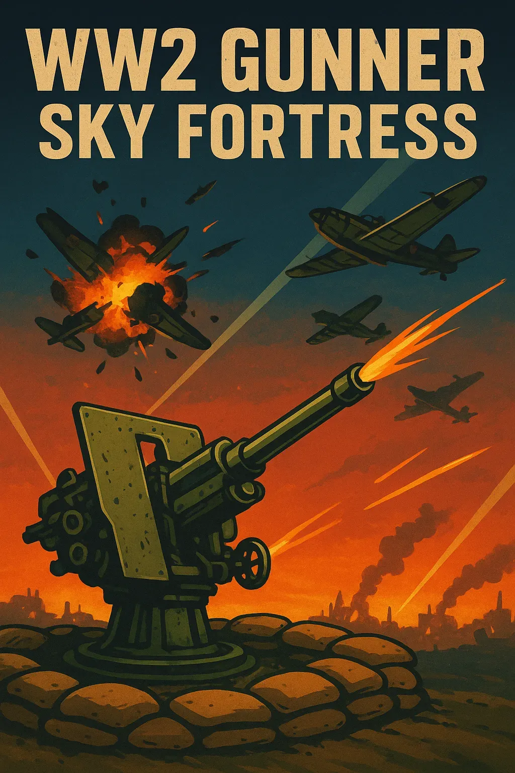 WW2 Gunner: Sky Fortress | Astrocade