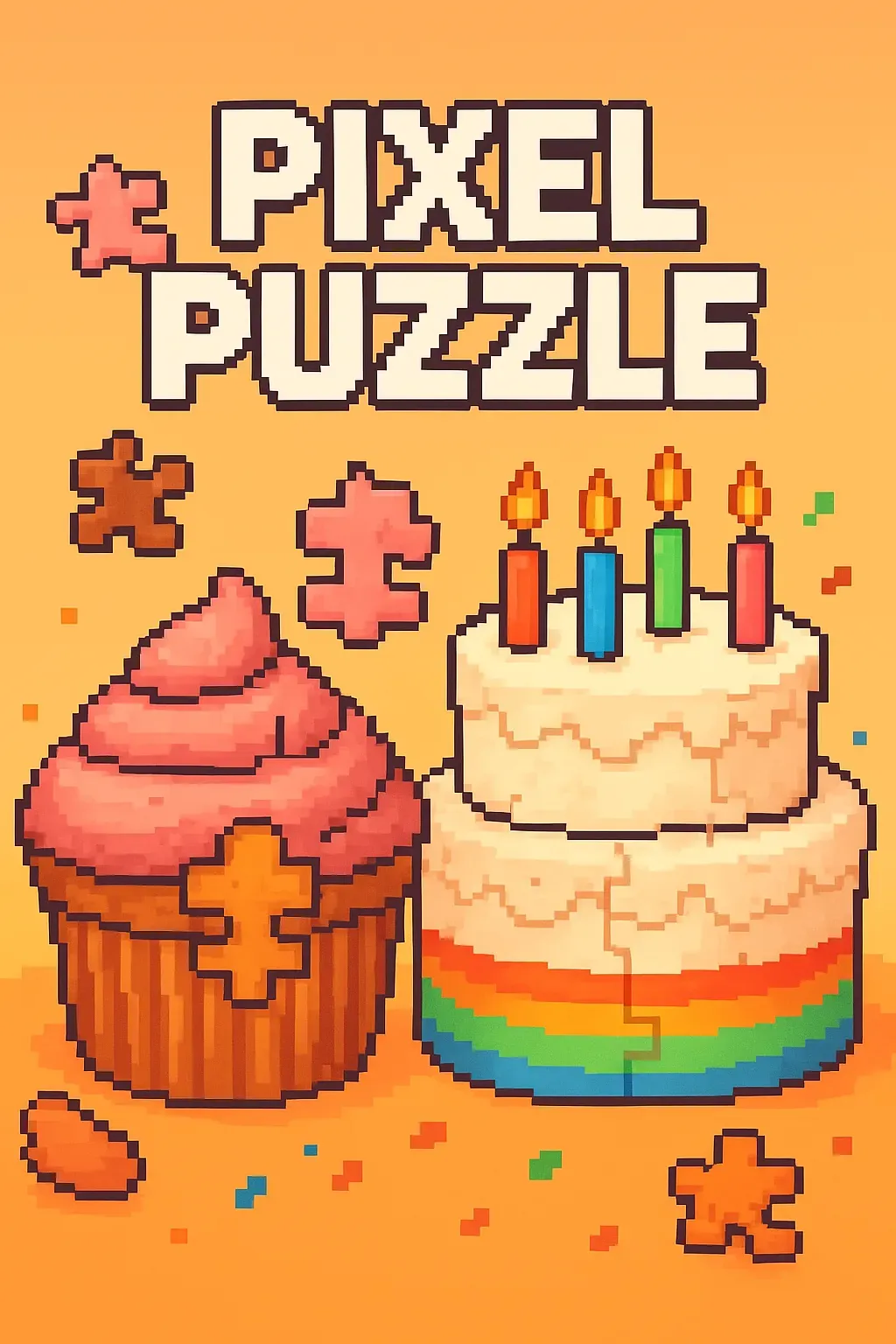 Sweet Pixel Puzzle | Astrocade