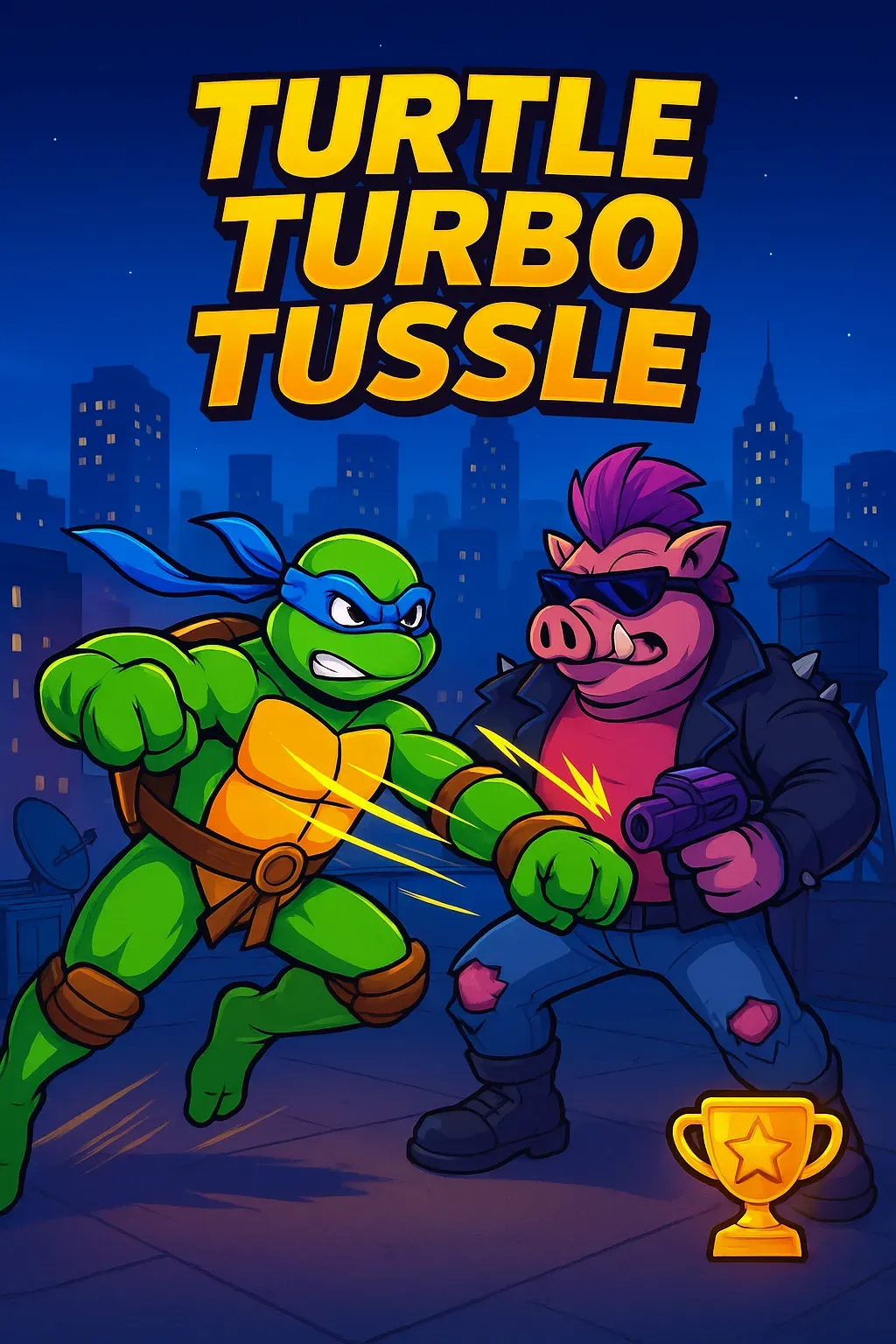 Turtle Turbo Tussle | Astrocade
