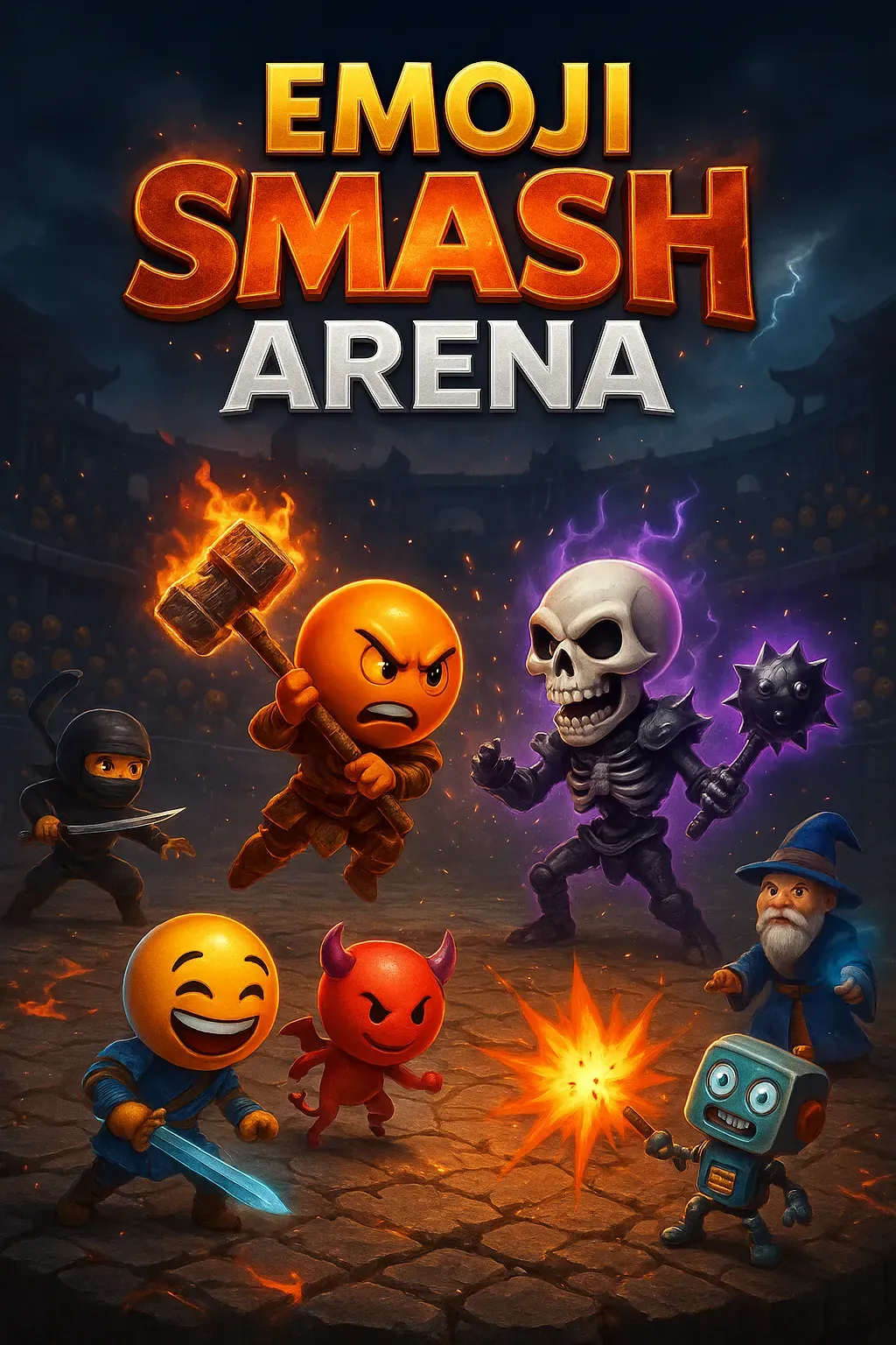Emoji Smash Arena | Astrocade