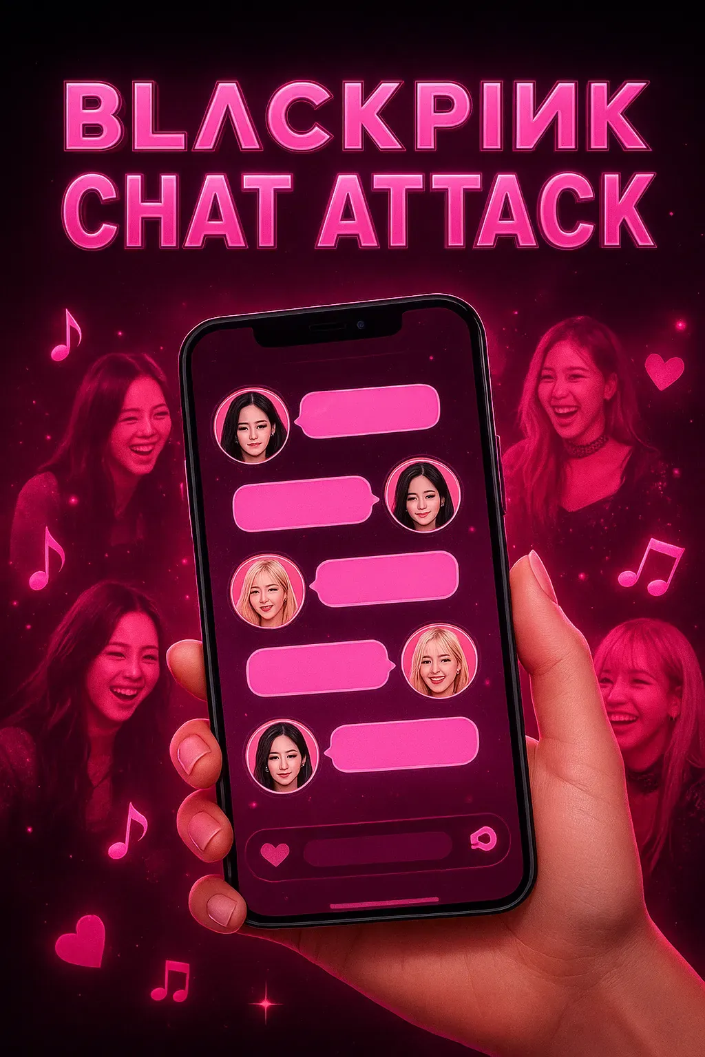 Blackpink Chat Attack | Astrocade
