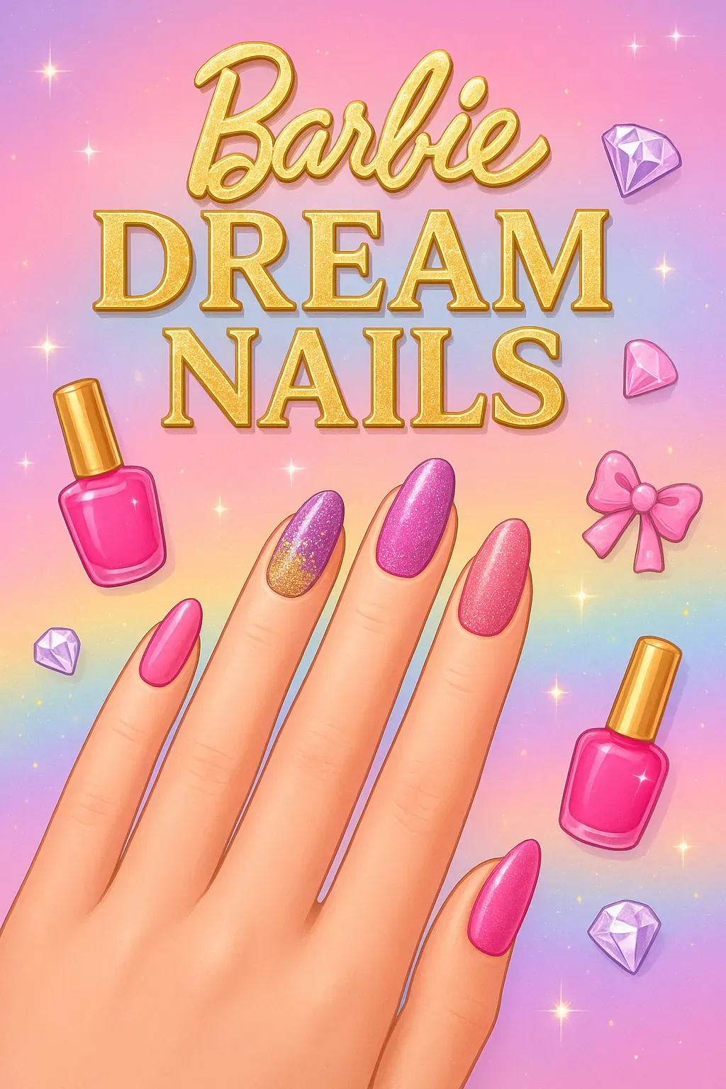 Barbie Dream Nails | Astrocade