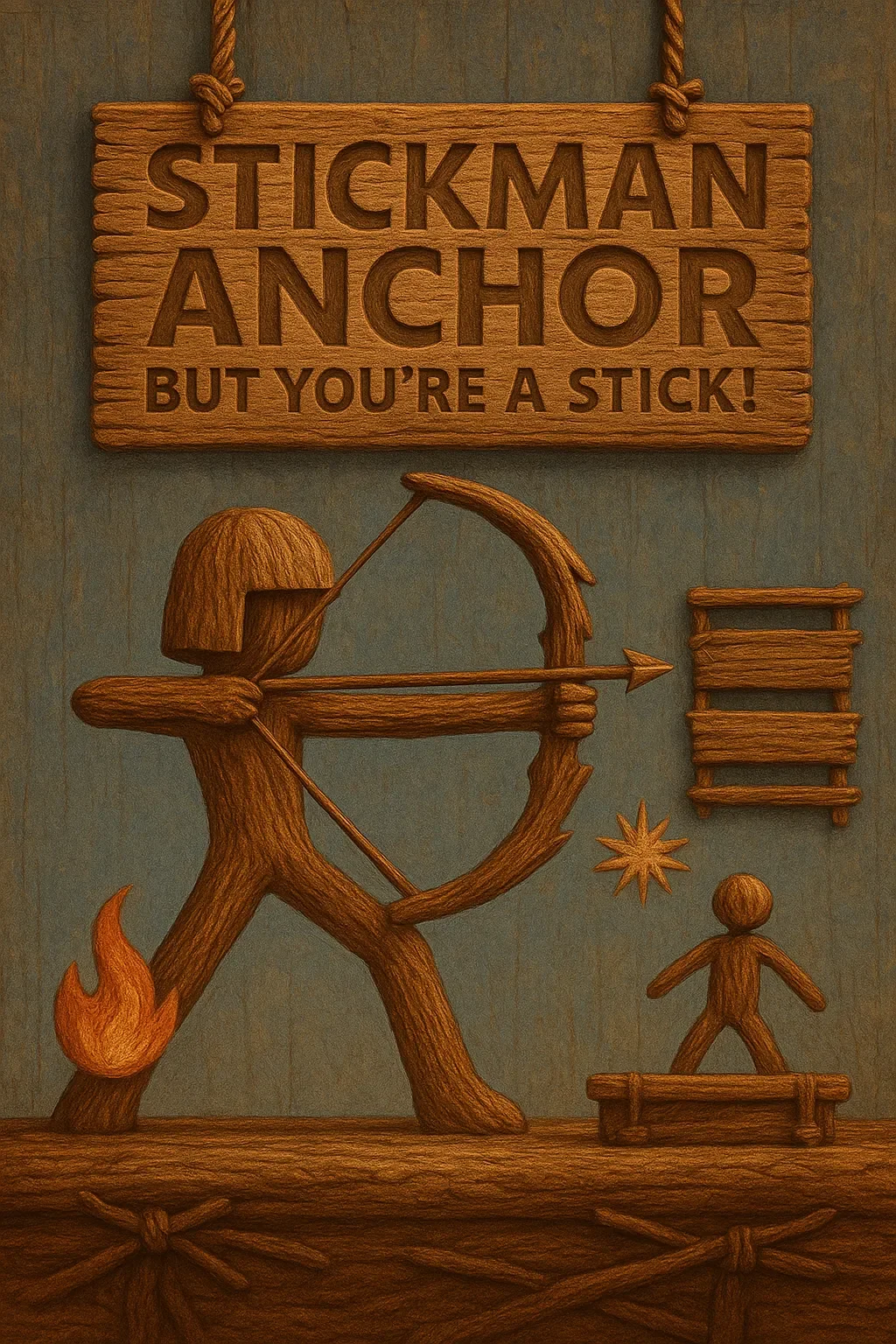 STICKMAN ANCHOR but your a stick? | Astrocade